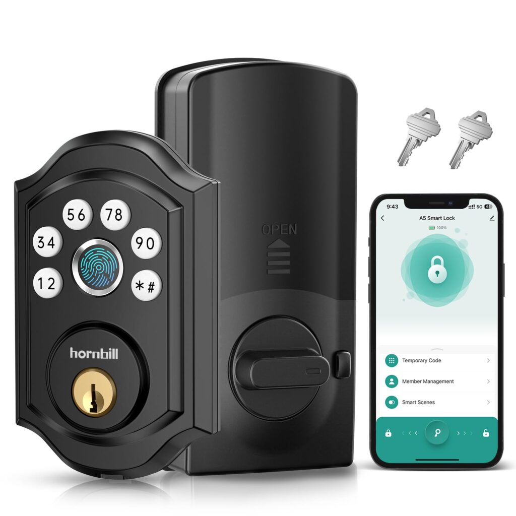 Front Door Lock: Smart Lock with Electronic Keypad – Durable & Easy ...