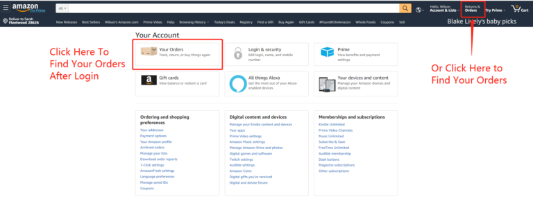 How to find my Amazon order ID?
